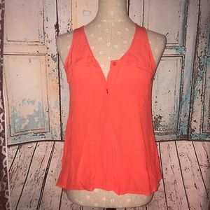 THML | Tops | Thmlhilow Pocket Tank Blouses | Poshmark